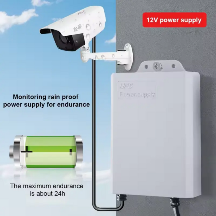 Router UPS 12V-2A | Upto 4-5 Hours Power Backup for Wi-Fi Router/CCTV ...